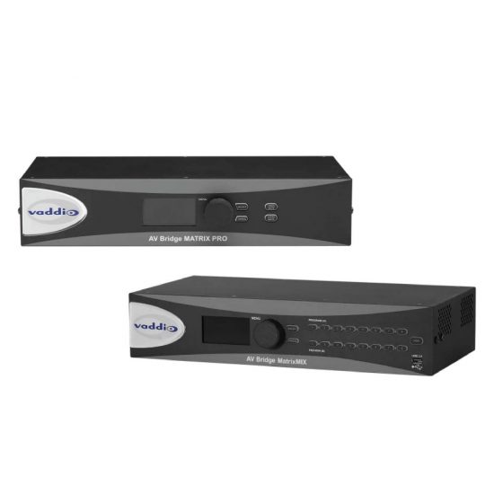 Vaddio AV Bridge Matrix Series – Acoustic & Lighting System I ...
