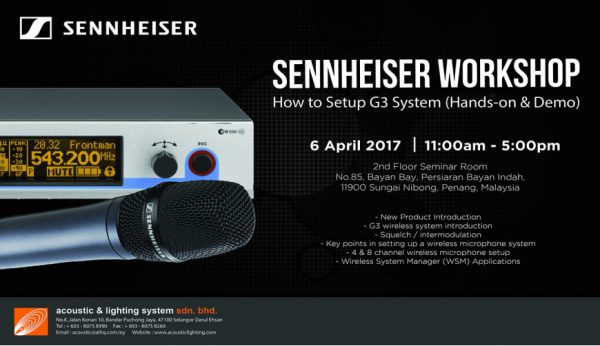 How to Setup G3 System (Hands-on & Demo) – Acoustic & Lighting System I ...